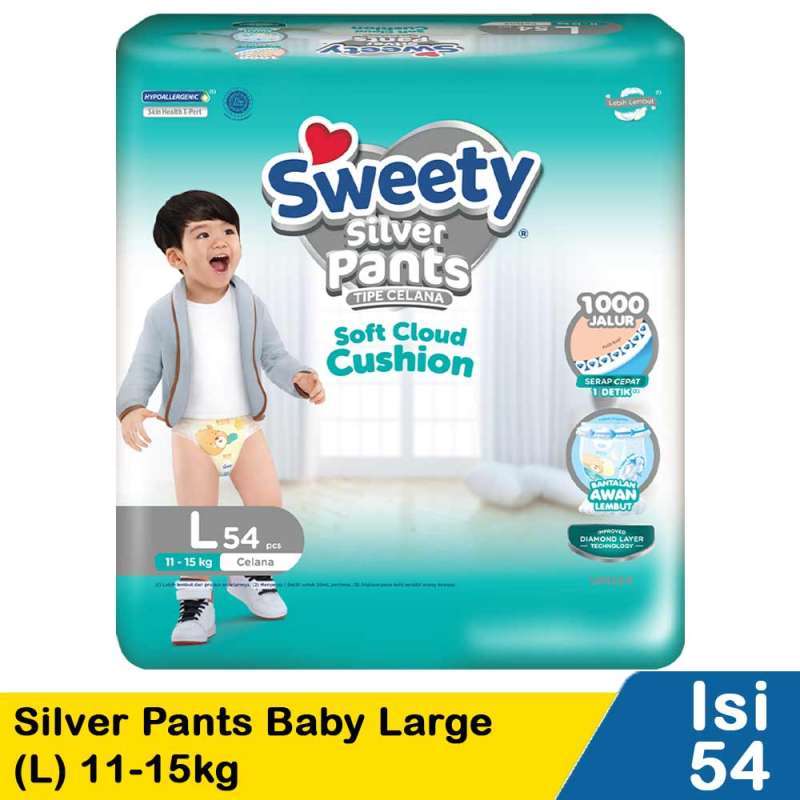 Jual Sweety Silver Pants L54 Di Seller Jeejee - Poris Plawad Utara ...
