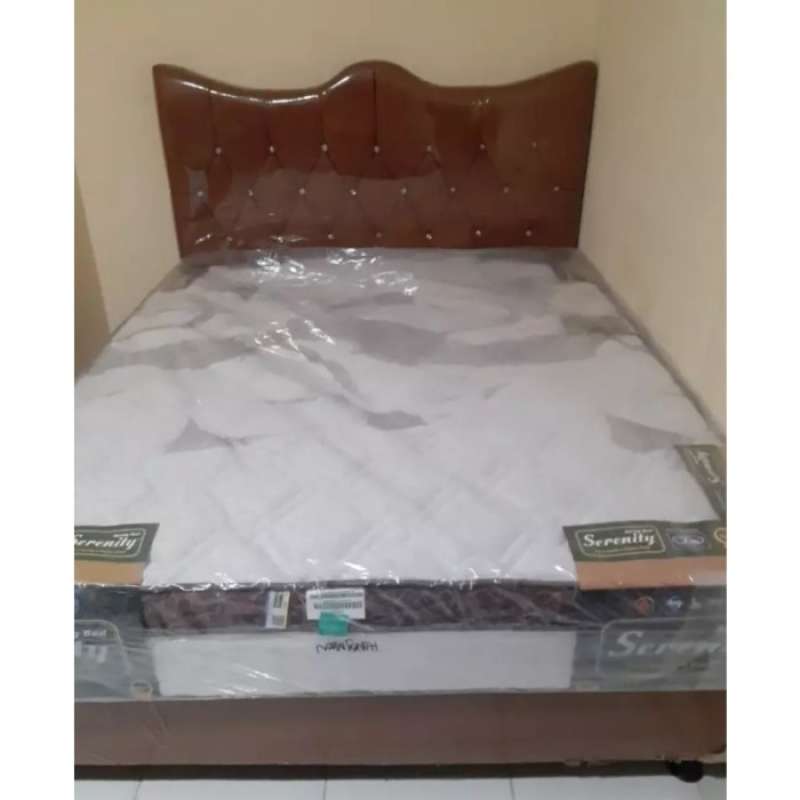 Jual Divan / Difan Ranjang Kasur Sandaran Motif Wajik Kain Oscar Di ...