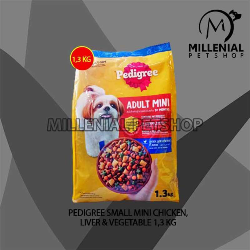 Jual Makanan Anjing Ras Kecil Pedigree Small Toy Mini Chicken Breed 1 ...