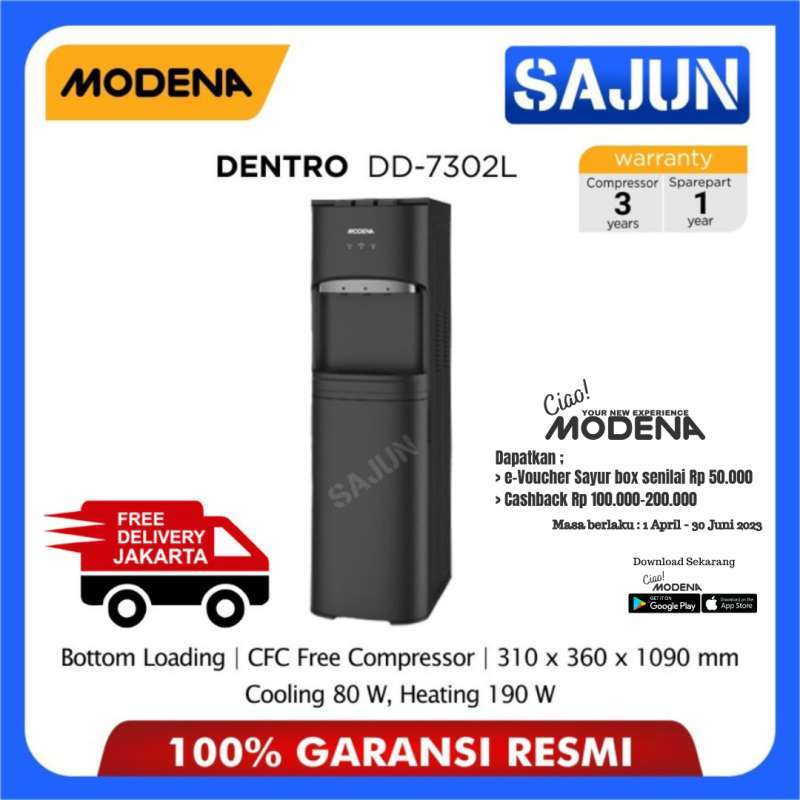 Promo Modena Dispenser Air Galon Bawah DENTRO DD7302L Bottom Load DD ...