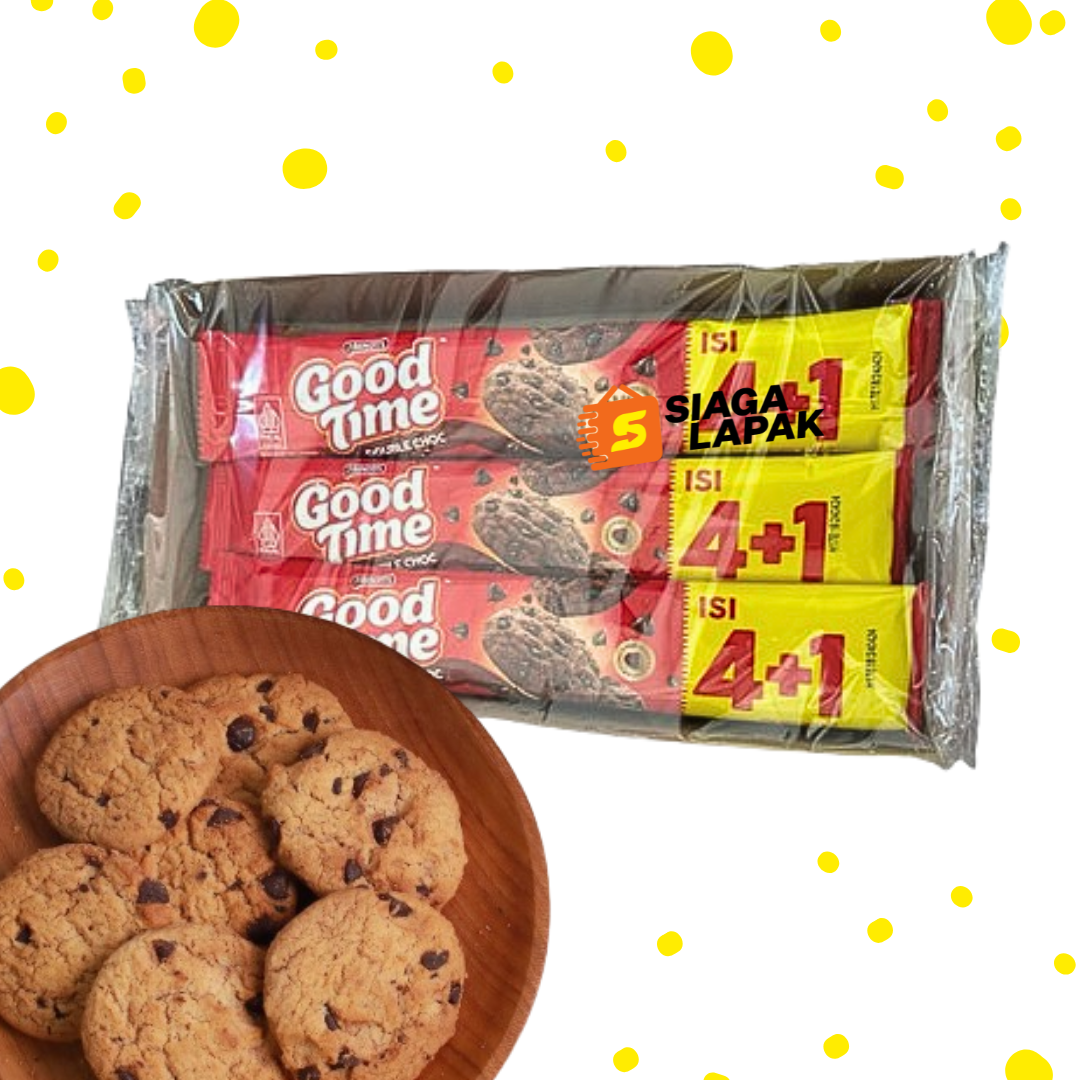 Promo Good Time Cookies Double Choc Singles 1 Box Isi 12 X 16 Gr Diskon ...