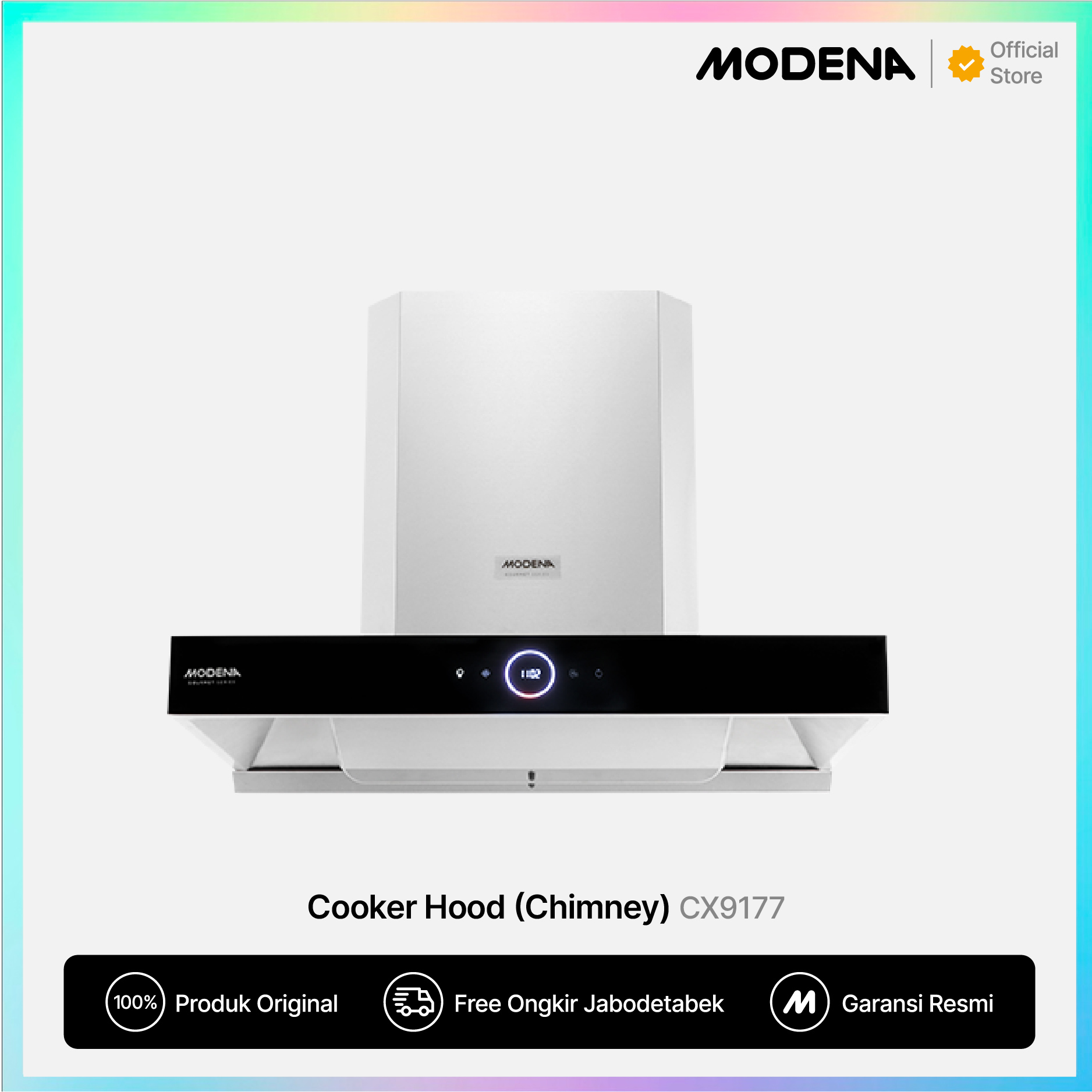 Jual MODENA Chimney Hood - CX 9177 di Seller MODENA Official Store ...