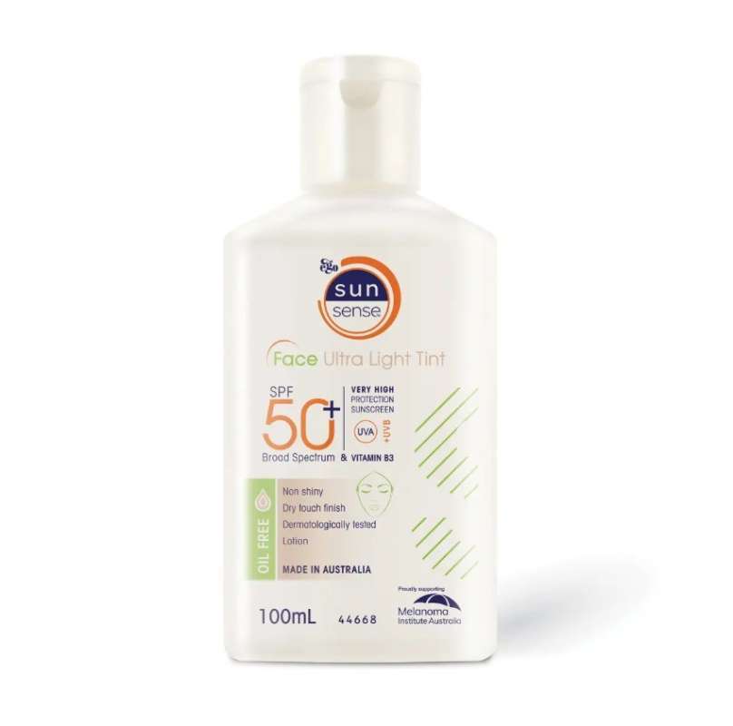Jual Sunsense Face Ultra Light Tint Spf 50+ 100 Ml, Untuk Semua Tipe ...