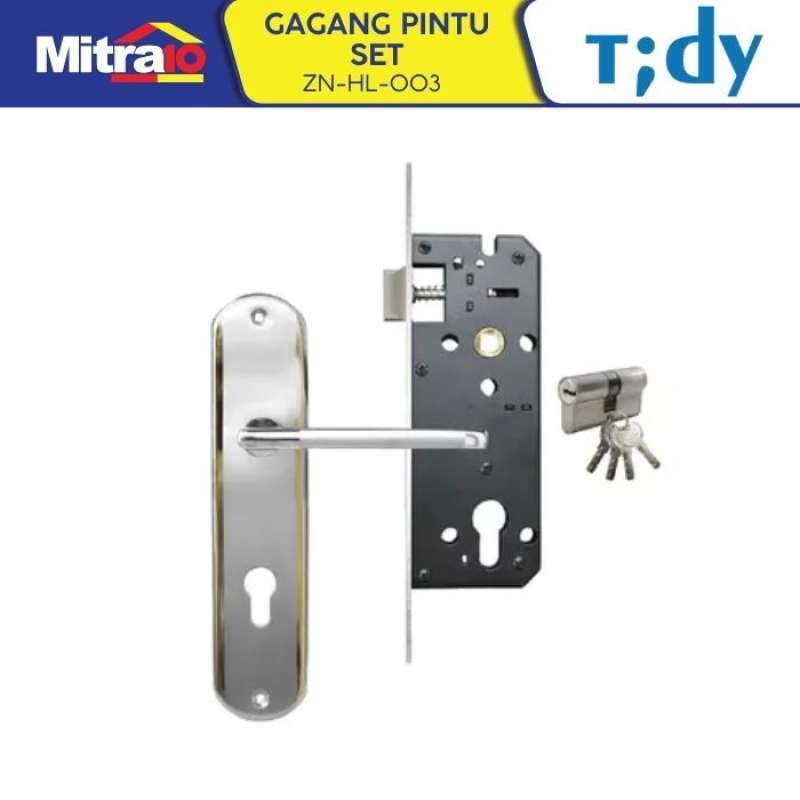 Jual Tidy Handle Gagang Pintu Stainless Zn-hl-003 (set) Di Seller ...