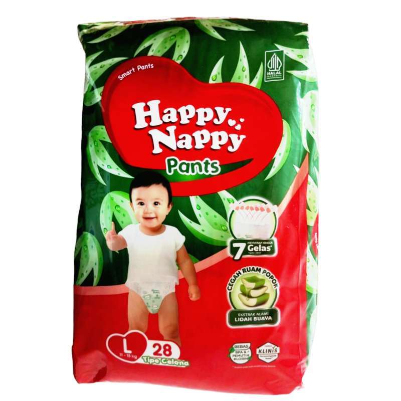 Jual Happy Nappy Smart Pants L28 Di Seller Nmbaby Official Store ...