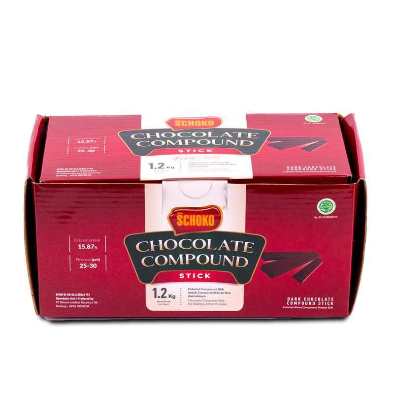 Jual SCHOKO Chocolate Compound Stick - 1,2 Kg / Coklat Stik / Baton di ...