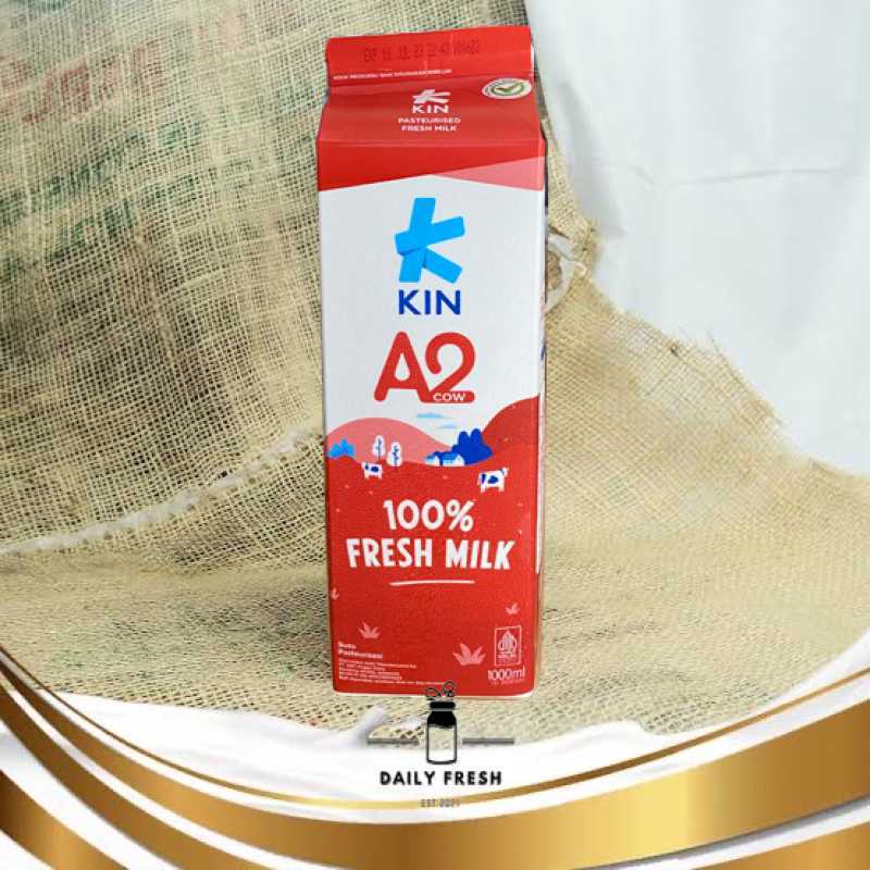 Jual Kin A2 Fresh Milk Full Cream | Kin Susu Segar 1 Liter Di Seller ...