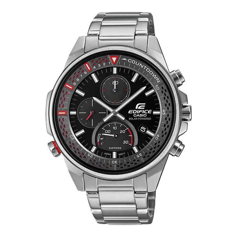 Promo Jjam Tangan Pria Casio Edifice Slim Line Efs-s590d-1avudf Tough ...
