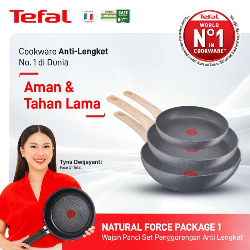 Jual Tefal Ceramic Pan Set Original Murah - Harga Diskon Mei 2024 | Blibli.com