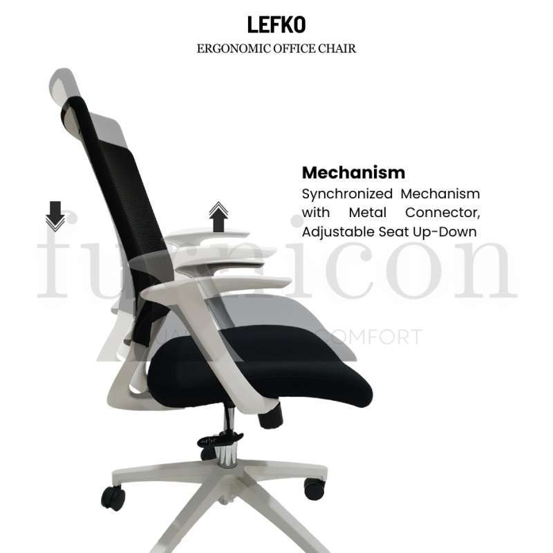 Promo Kursi Kantor Ergonomis Furnicon Lefko / Kursi Kerja Office Chair ...