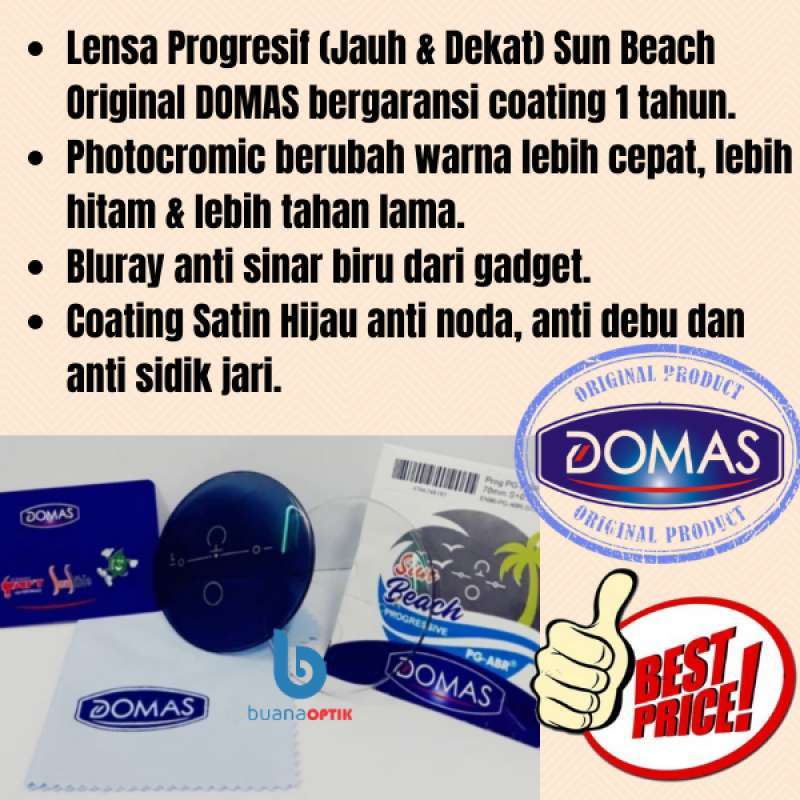 Jual Lensa Progressive Domas 🏷️ Model Premium Original Terbaru & Harga ...