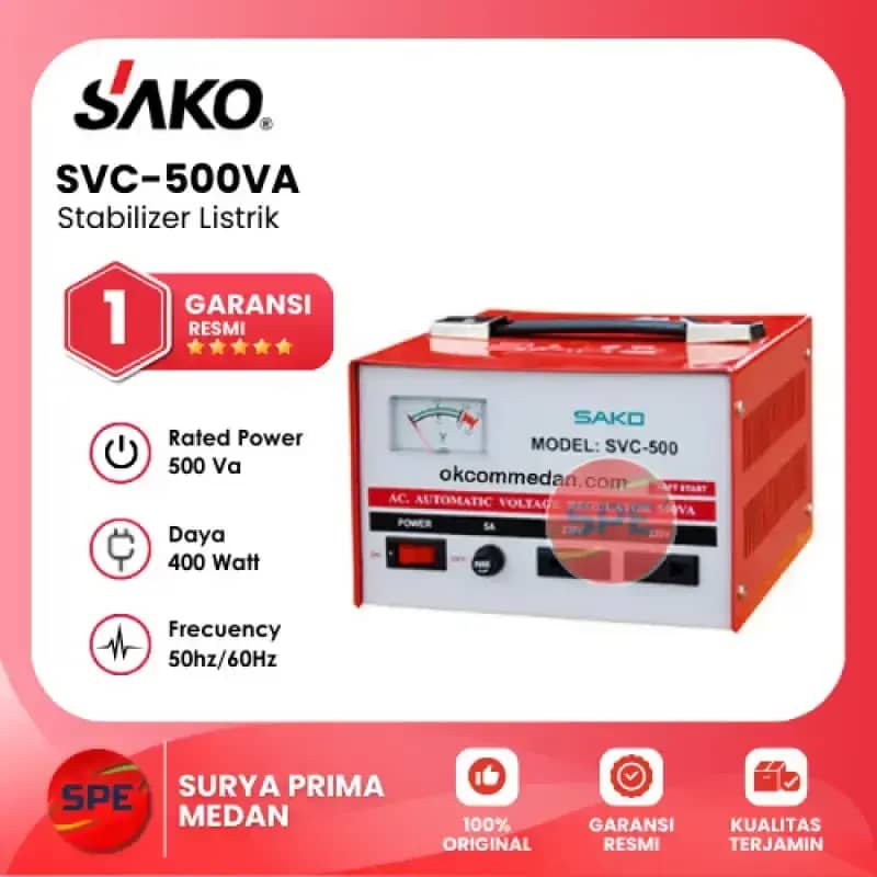 Stabilizer Listrik - Harga Terbaru Juni 2026 & Gratis Ongkir