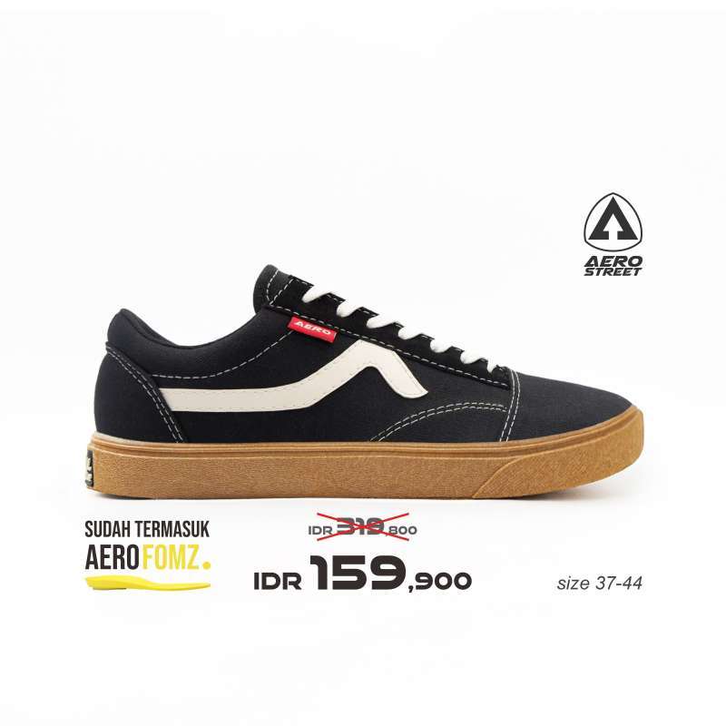 Sepatu Aerostreet Hitam Original - Harga & Model Terbaru 2026