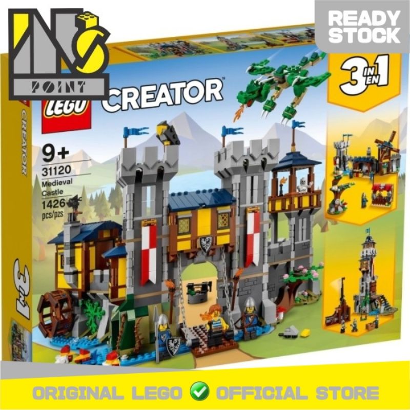 Jual Lego 31120 - Creator - Medieval Castle Di Seller Inspoint Official ...