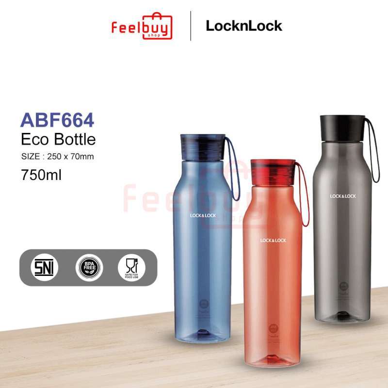 Promo Lock & Lock Abf664 Eco Bottle 750 Ml - Grey Diskon 30% Di Seller ...