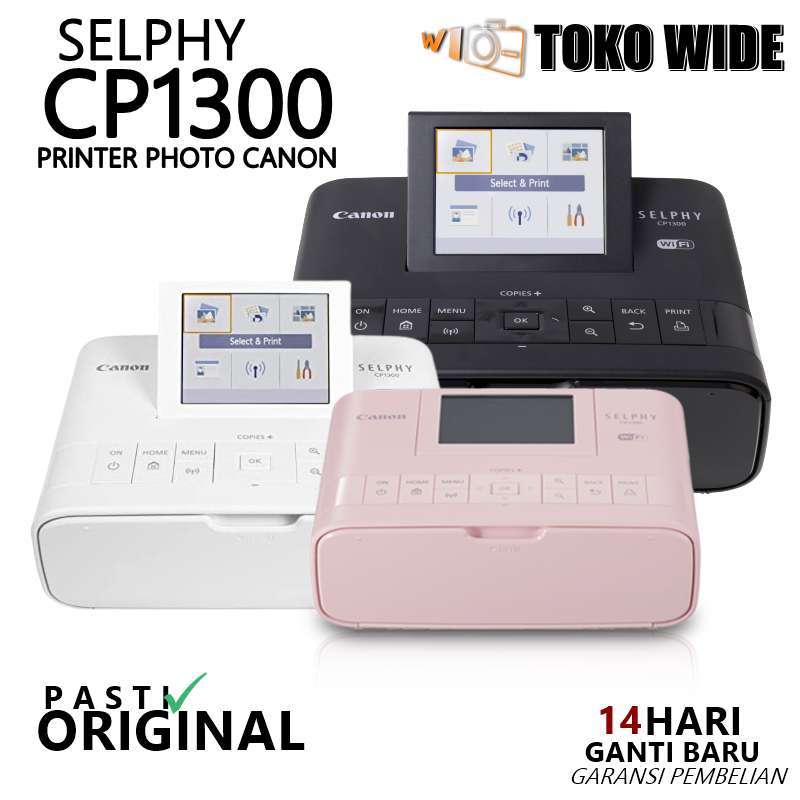 Promo [toko Wide] Printer Canon Selphy Cp1300 / Canon Selphy Cp-1300 / Printer Selphy Cp1300 ...