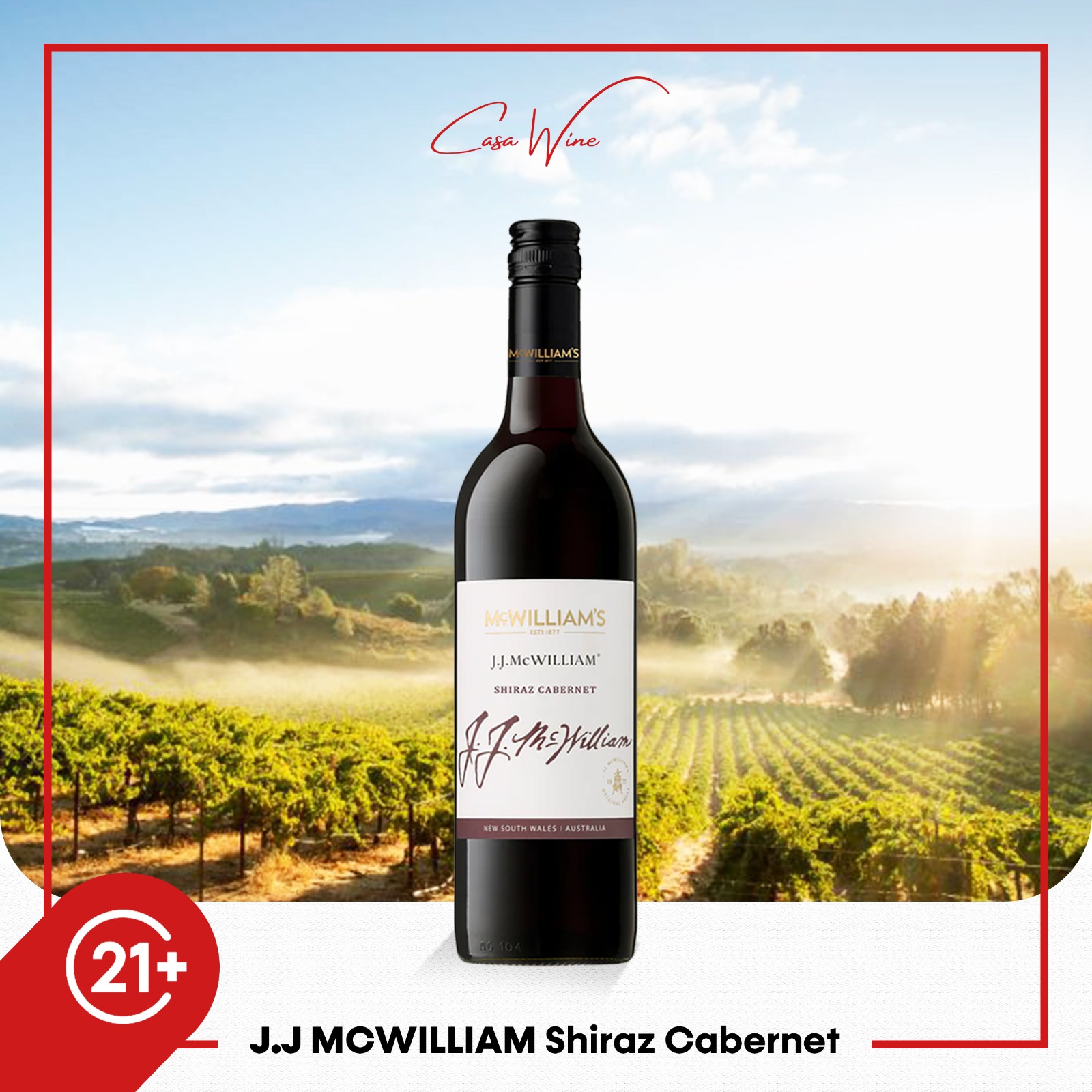 Jual Jj Mcwilliams Shiraz Cabernwt Termurah - Harga Grosir Terupdate ...