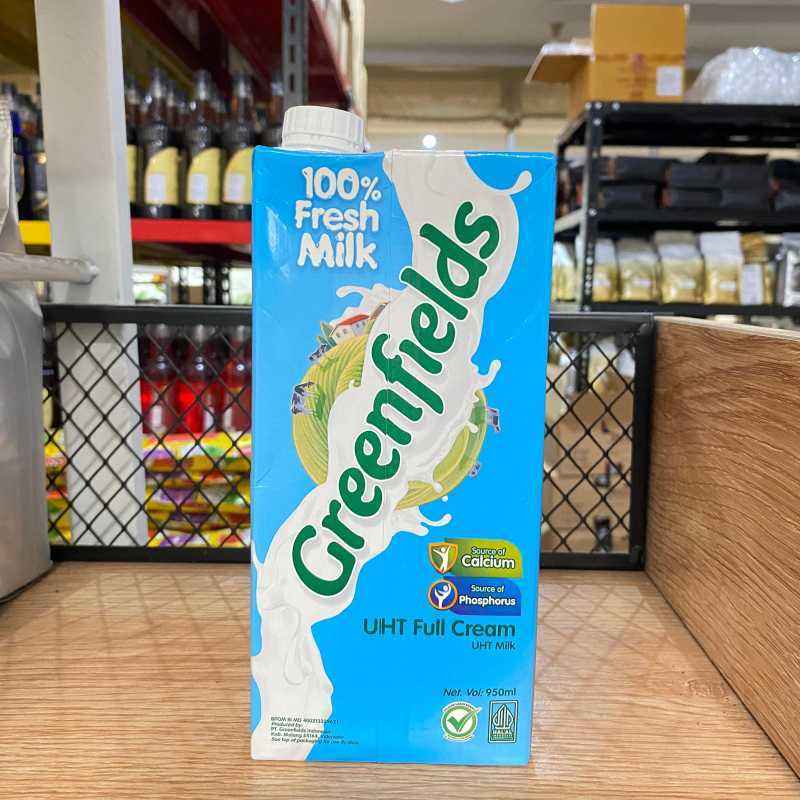 Jual Susu Uht Greenfield Uht Full Cream Green Fields Plain 1 Liter 1000 ...