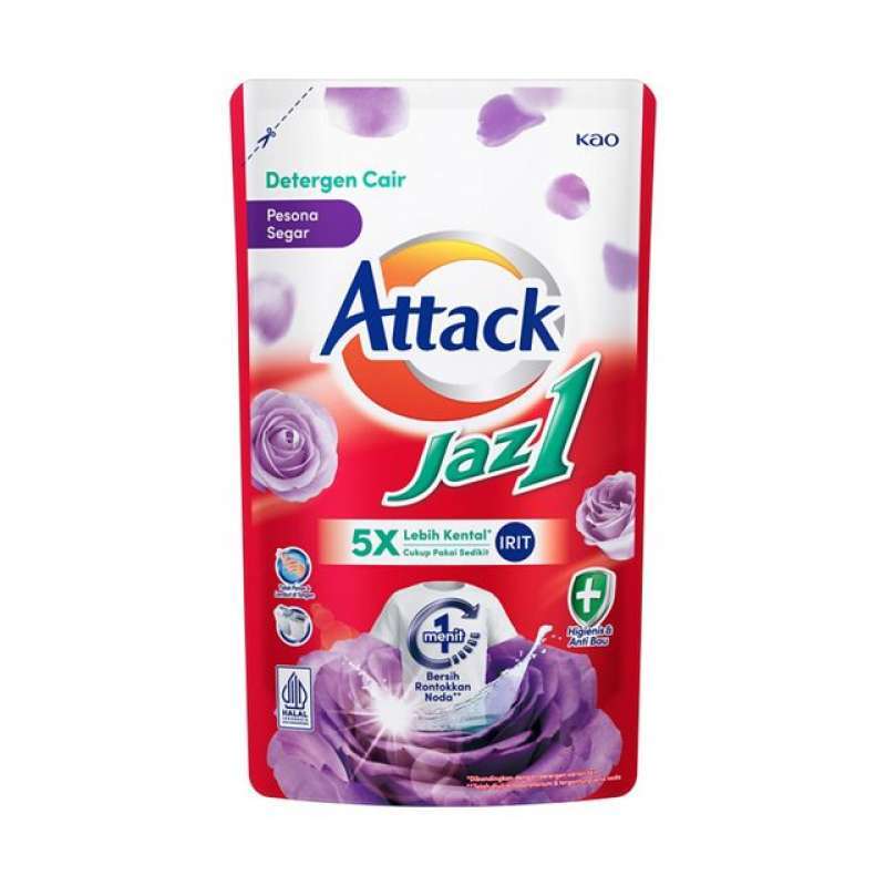 Promo Smg/jog/solo - Attack Jaz1 Detergent Cair Pesona Segar [700 G ...