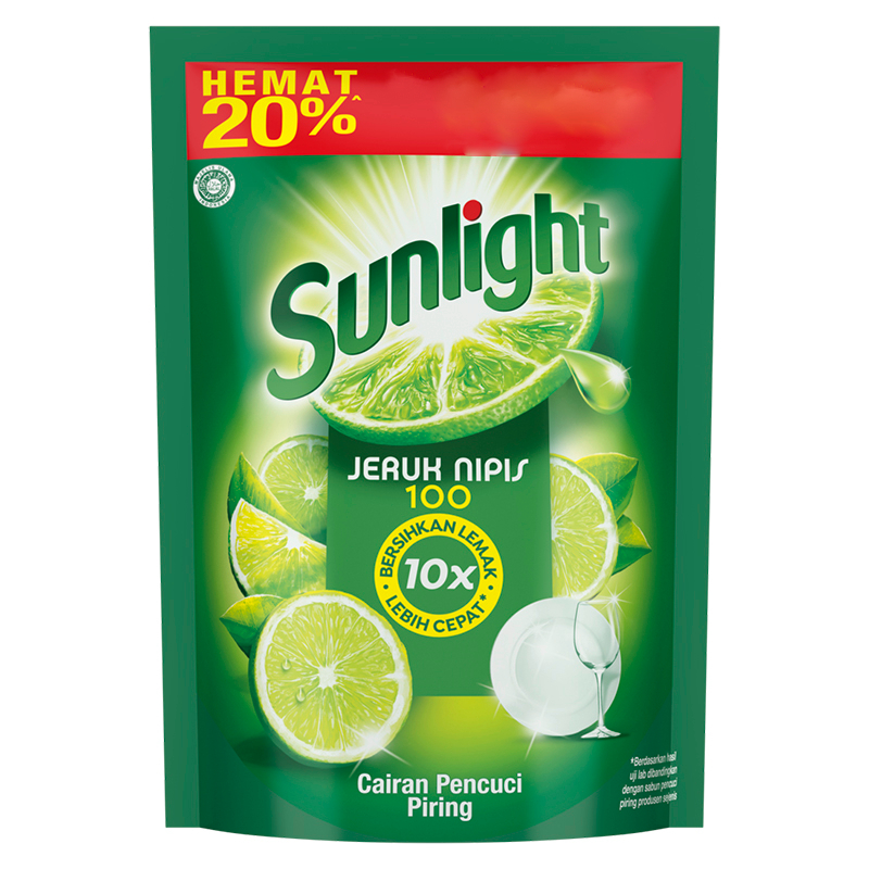 Jual Sunlight Sabun Cuci Piring Jeruk Nipis 420 Ml Di Seller Alfamart ...