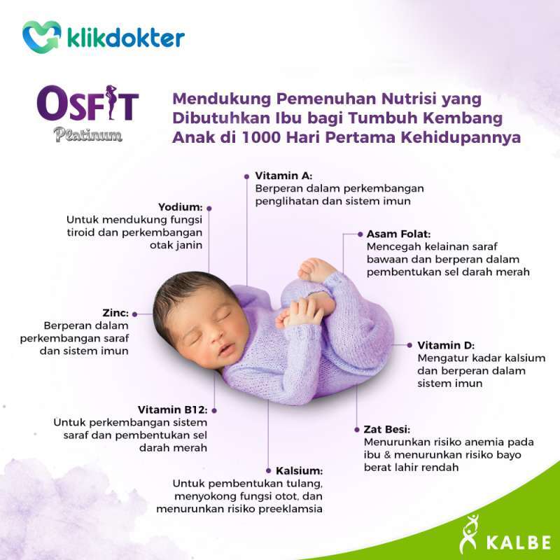 Promo Osfit Platinum 30 kapsul - Suplemen Ibu Hamil & Menyusui Diskon ...