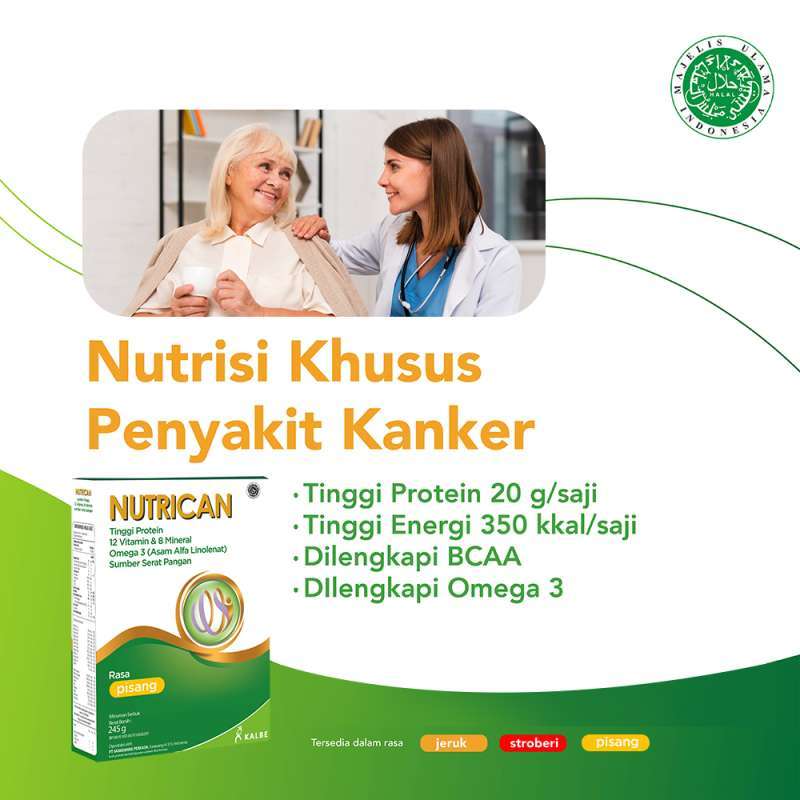 Promo Nutrican Jeruk 245gr - Nutrisi Tinggi Energi Dan Protein Diskon 10% Di Seller Klikdokter ...