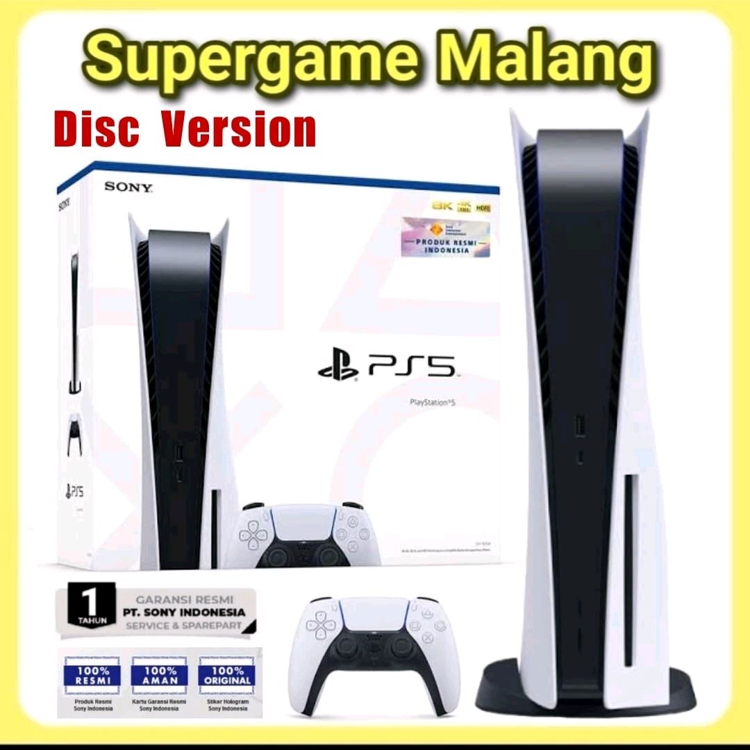 Jual Playstation 5/ps5/sony Ps5 (disc Version) Garansi Sony Indonesia ...