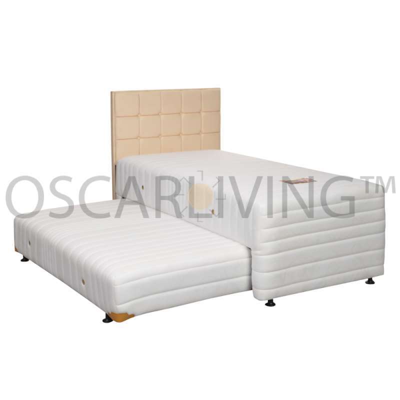 Jual Uniland Paradise Sydney Kozo 2 in 1 Springbed - Putih [FullSet ...