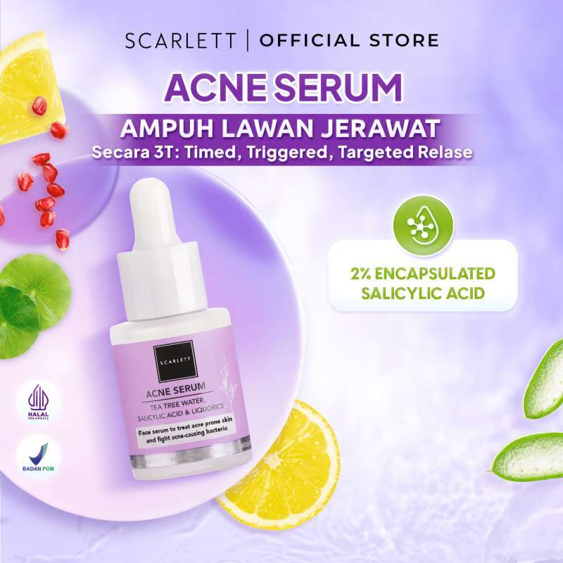 Jual Scarlett Scarlet Whitening Acne Kit Package Kulit Berjerawat Di ...