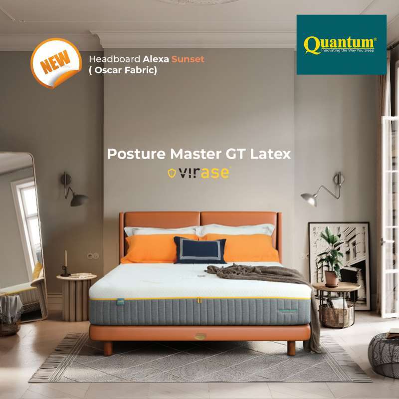 Promo Quantum Kasur Orthopedic Posture Master Greentea Latex Virase ...