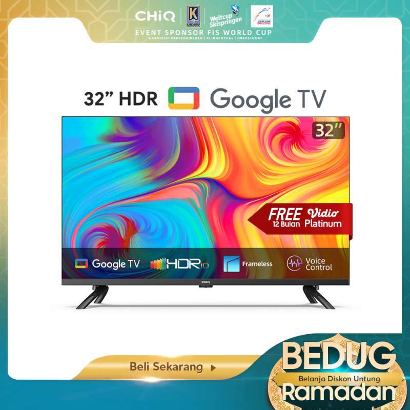Promo Chiq 32 Inch Newest Android 11 Frameless Smart Tv Digital Led Tv(l32g7p-pro)-google ...
