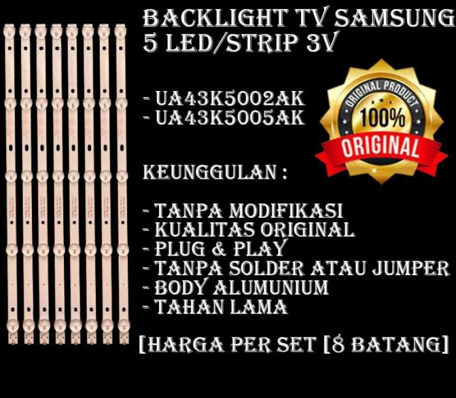 Promo Lampu Backlight Tv Samsung 43 Inc Inchi Type Ua 43k5002ak 5 Led 3 Volt Diskon 25% Di ...