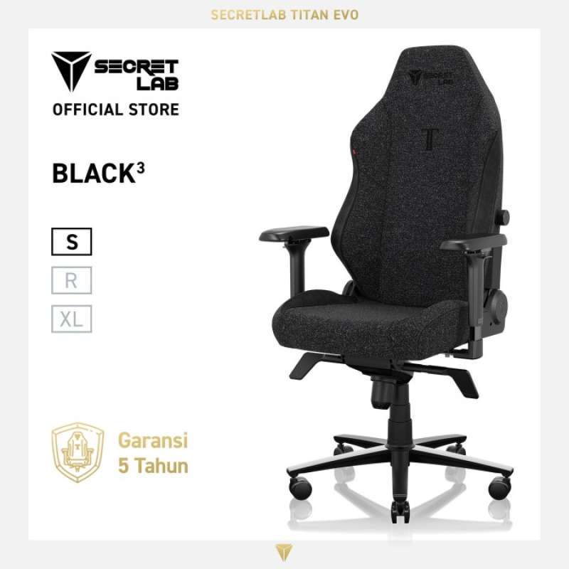 Promo Secretlab Titan Evo Softweave™ Plus Kursi Gaming—black³ (ukuran ...