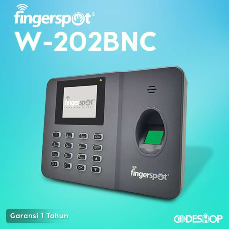 Jual Fingerspot Revo W-202bnc Mesin Absensi Kantor Sekolah Fingerprint Di Seller Toko Kasir ...