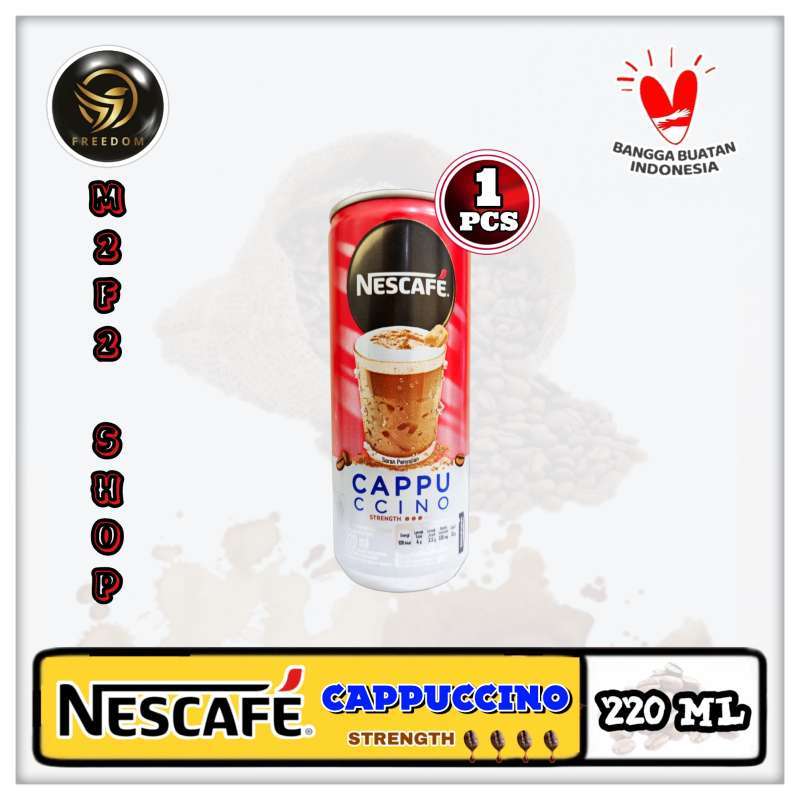 Jual Kopi Nescafe Ala Cafe Cappuccino Kaleng | Can - 220 ml (Kemasan ...