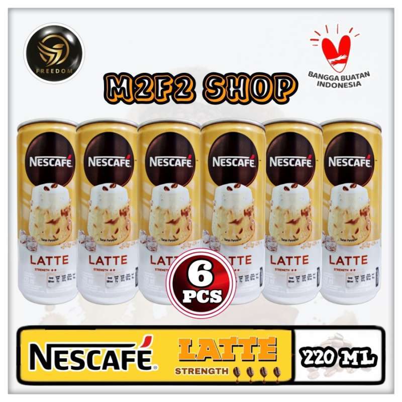 Promo Kopi Nescafe Ala Cafe Latte Kaleng | Can - 220 ml (Kemasan 6 Pcs ...