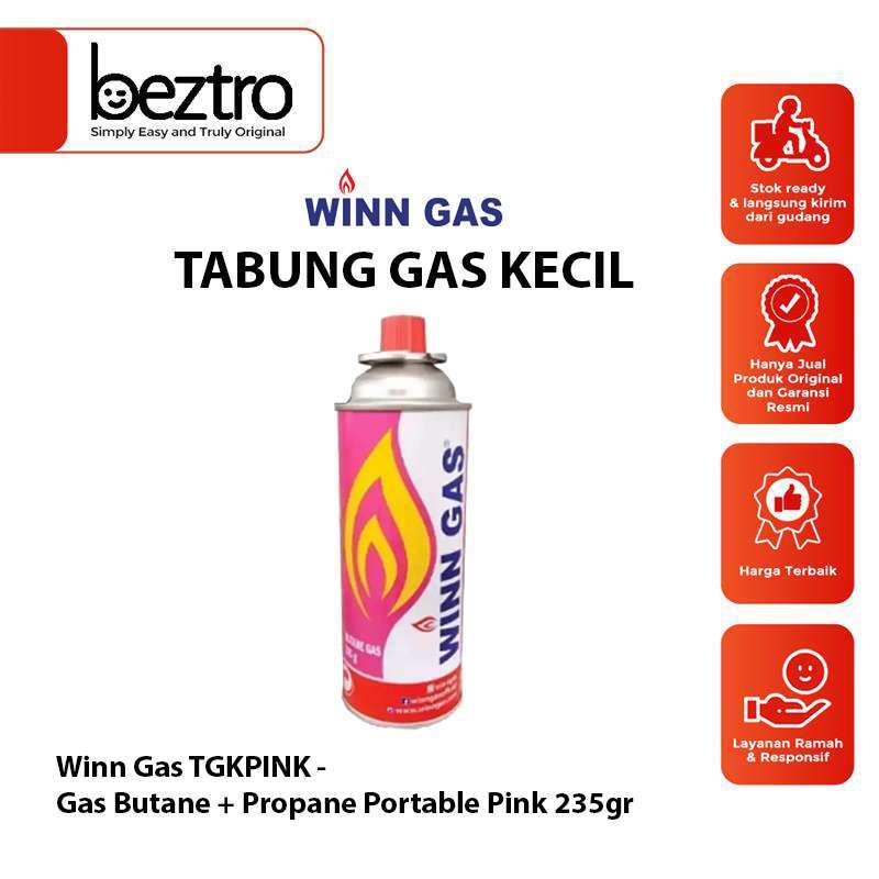 Jual Winn Gas Tgkpink – Tabung Gas Kecil Butane Pink Di Seller Beztro ...
