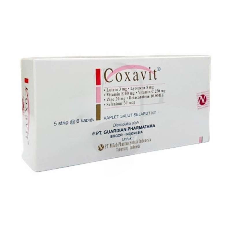 Jual COXAVIT BOX ISI 30 ANTIOKSIDAN DAN VITAMIN DAYA TAHAN TUBUH di ...