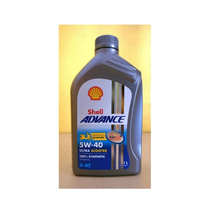 Jual Shell Advance 5w-40 Ultra Scooter 1 Liter Di Seller E-buddy ...