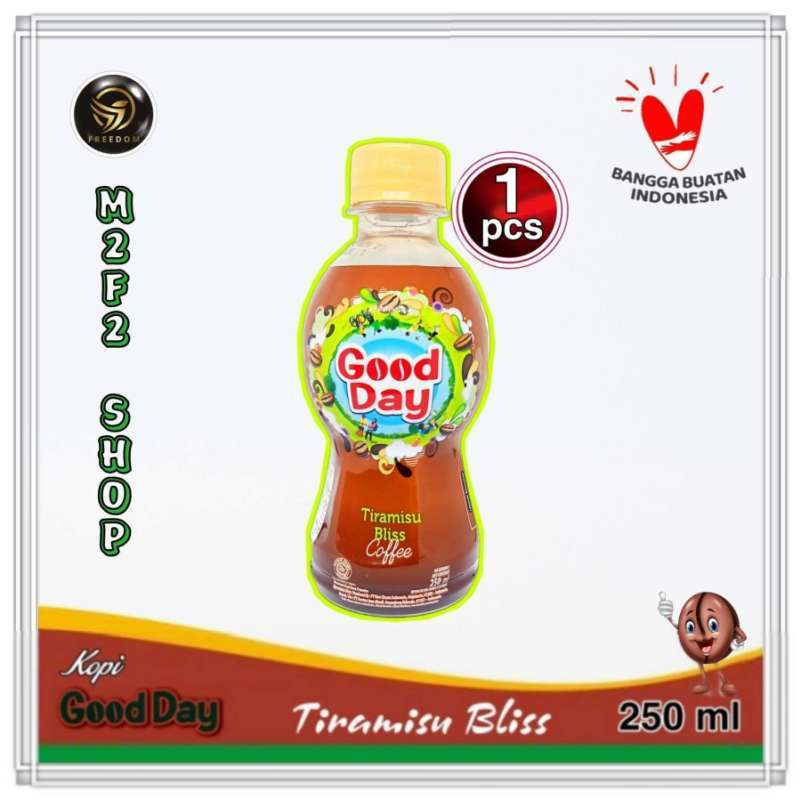 Promo Good Day Coffe Botol Pet Rasa Tiramisu Bliss - 250 ml (Kemasan ...