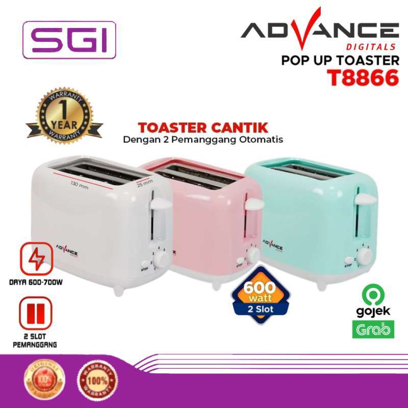 Jual Toaster Roti Advance Original, Murah & Diskon April 2024 | Blibli