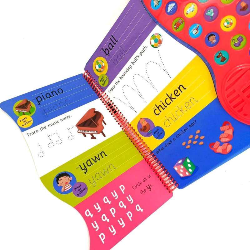 Jual Hinkler First Steps Write & Wipe First Words With Sounds Includes ...