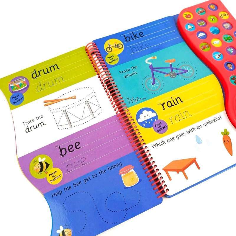 Jual Hinkler First Steps Write & Wipe First Words With Sounds Includes ...