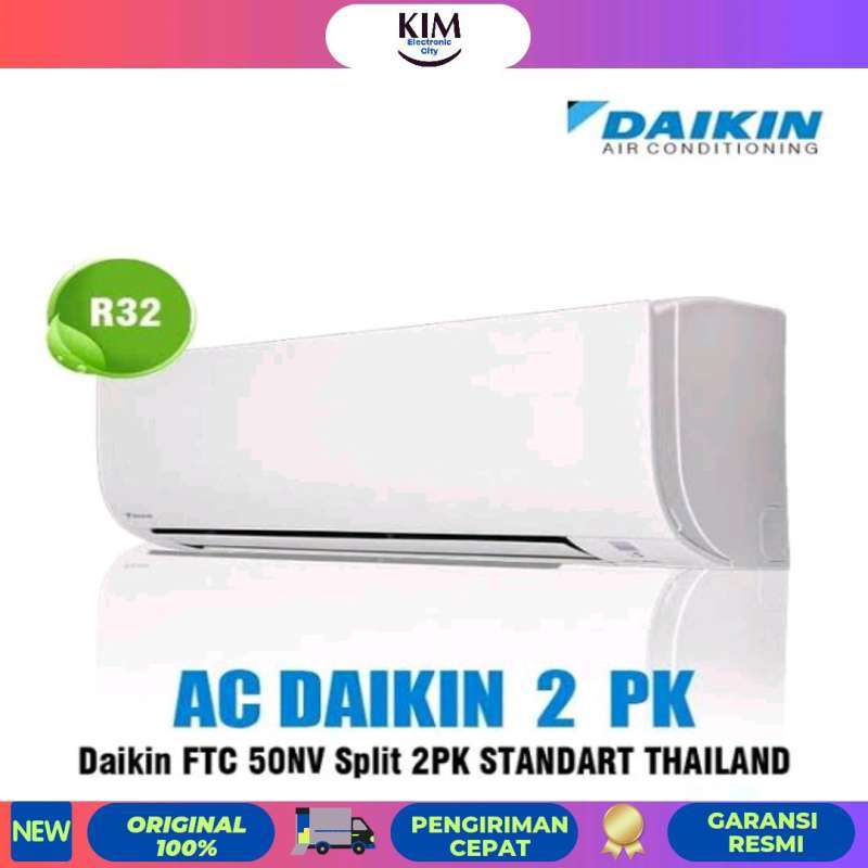Jual Ac Daikin 2 Pk Ftc50xv14 2 Pk R32 Thailand [indoor+outdoor Unit ...
