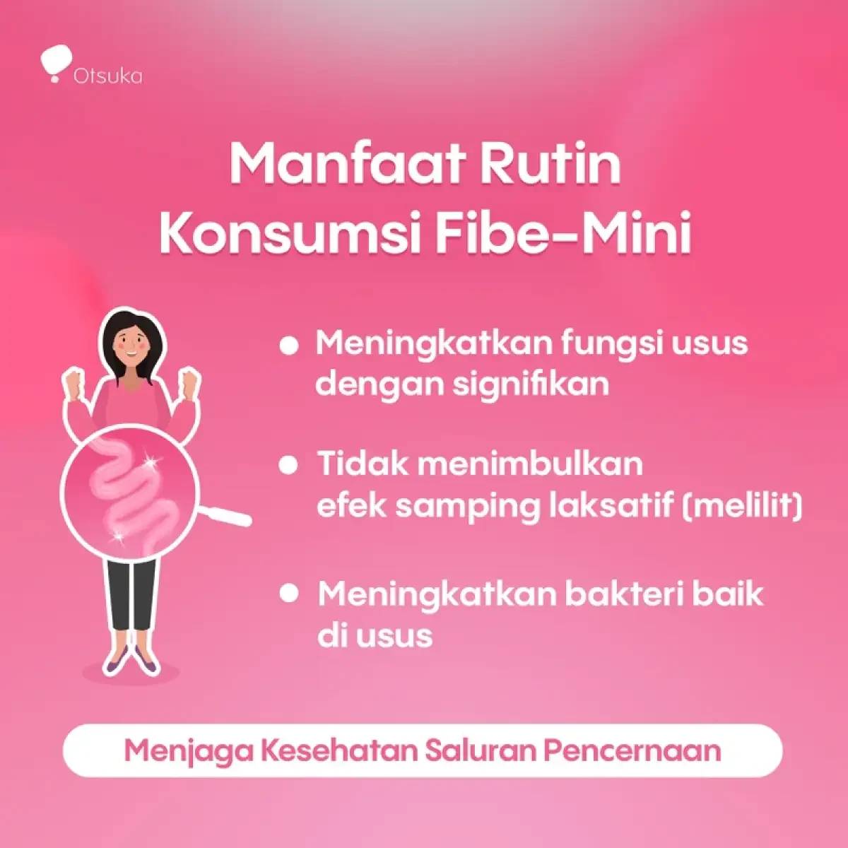 Promo Fibe Mini 100 Ml [6 Botol] Diskon 13% Di Seller Otsuka Beverage ...