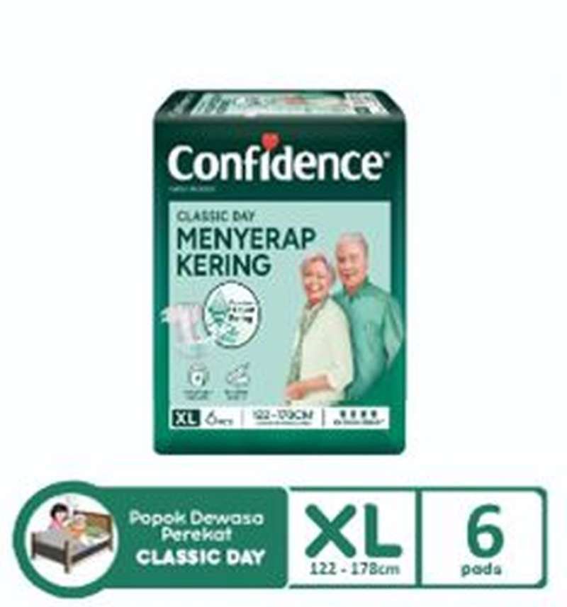 Promo Confidence Adult Classic Day Xl6 Diskon 5% Di Seller K-baby ...