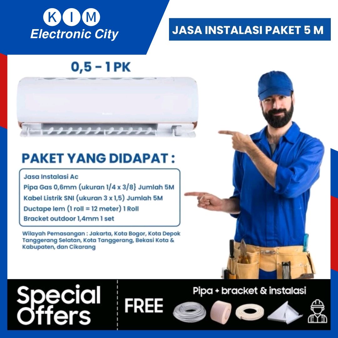 Jual Ac Sharp 1 Pk Ah-a9bey 1 Pk Super Jet Turbo Cooling R32 [garansi Resmi] - Paket Instalasi ...