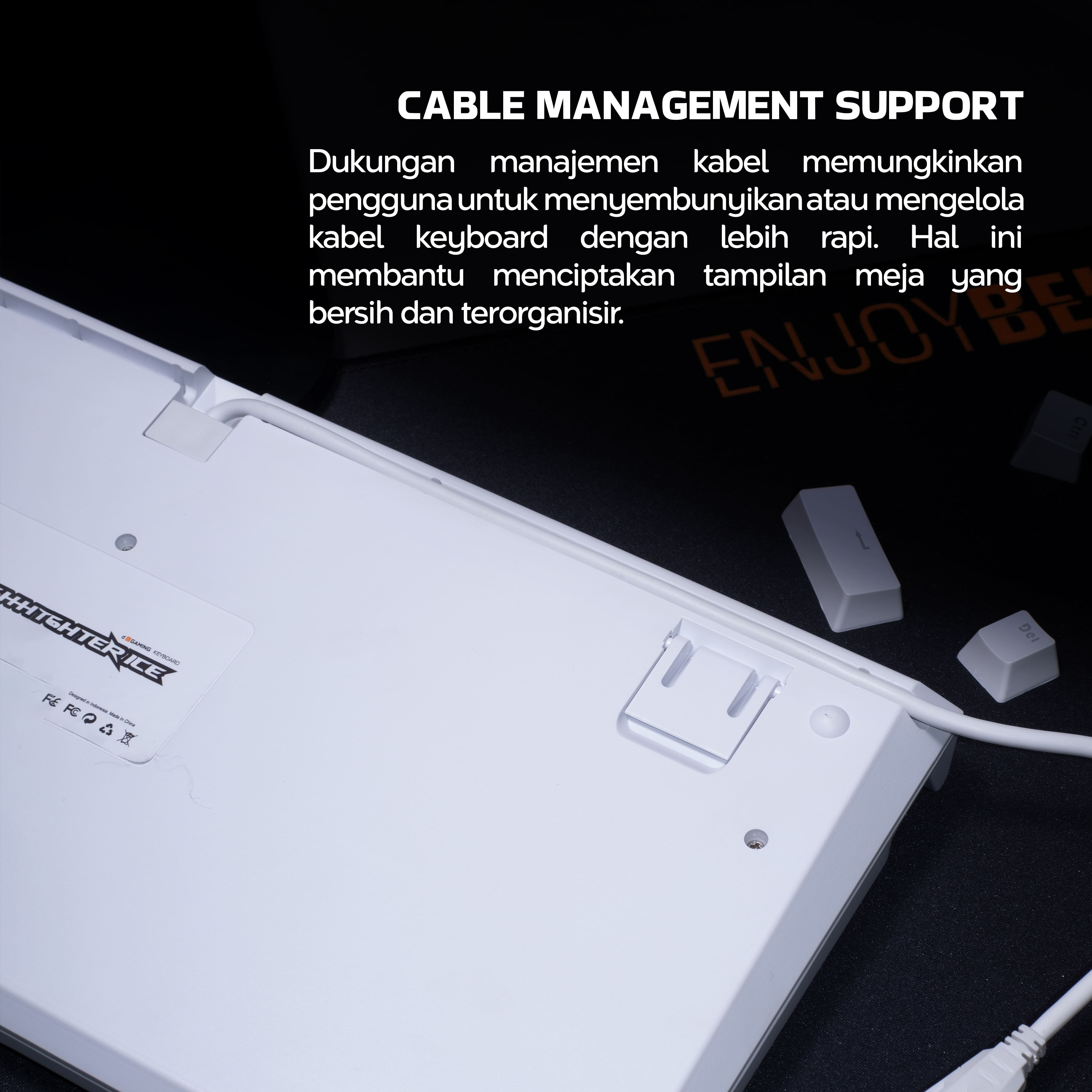 Promo Keyboard Gaming Digital Alliance TKL SE RGB Mechanical Oetemu ...