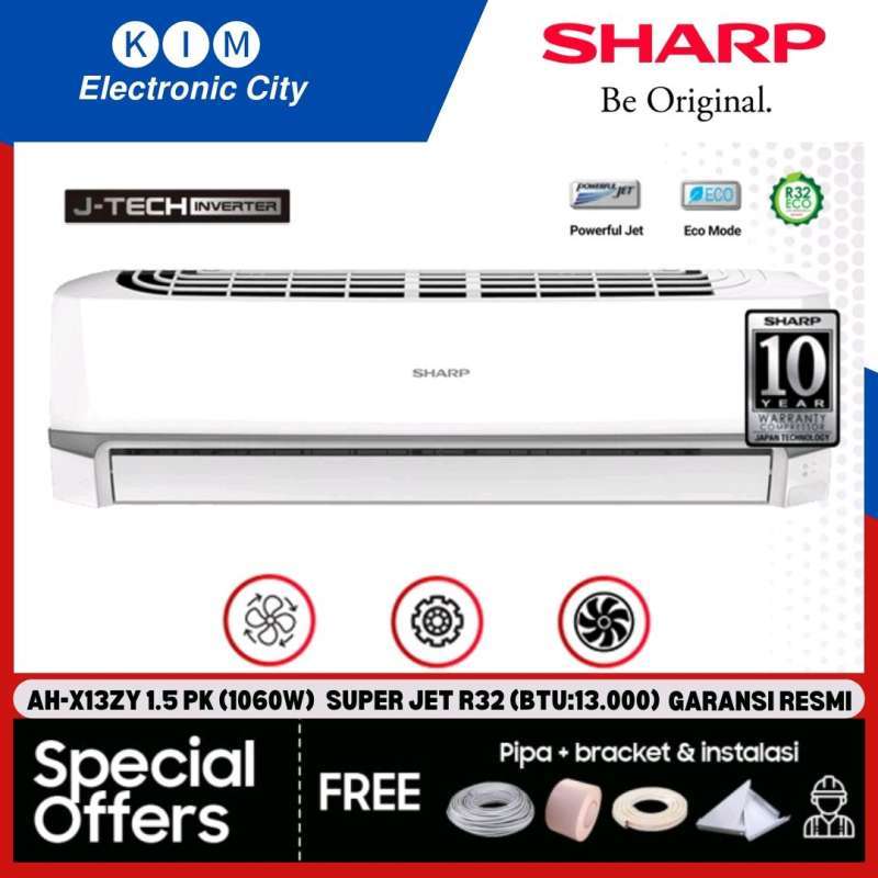 Jual Ac Sharp Inverter Ah-x18zy 2 Pk 1640w Thailand J-tech Inverter ... Jual Ac Sharp Inverter Ah-x18zy 2 Pk 1640w Thailand J-tech Inverter ...