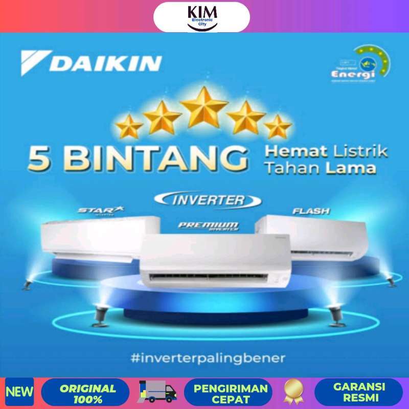 Jual Ac Daikin 1 Pk Ftkq25uvm 1 Pk R32 Flash Inverter Thailand [indoor+outdoor Unit Only ...
